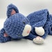 Crochet Pattern Comforter Cuddly Cat / Crochet Pattern Cuddly Blanket ...