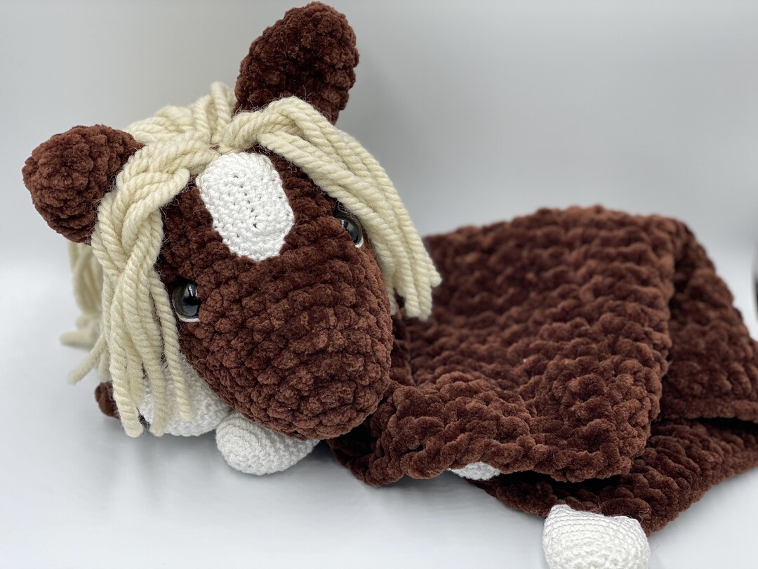 Crochet Pattern - Comforter Cuddly Horse - Etsy