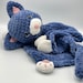 Crochet Pattern Comforter Cuddly Cat / Crochet Pattern Cuddly Blanket ...