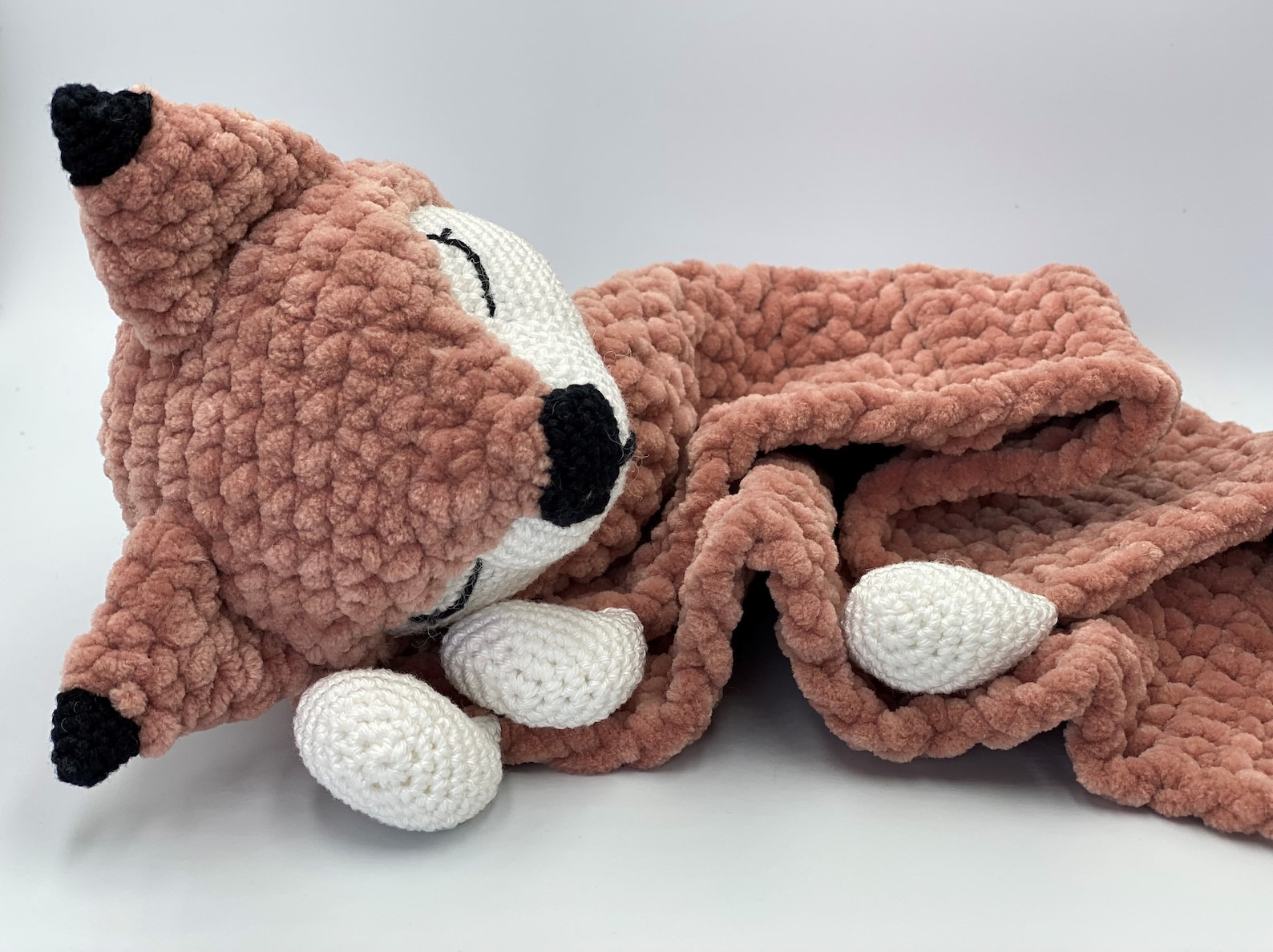 Crochet Pattern Comforter Cuddly Fox schnuffeltuch Fuchs | Etsy