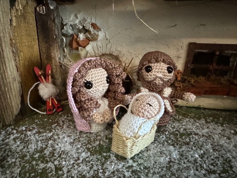 Croochet Pattern / Crochet Pattern - Nativity Figures / Crib Figures ...