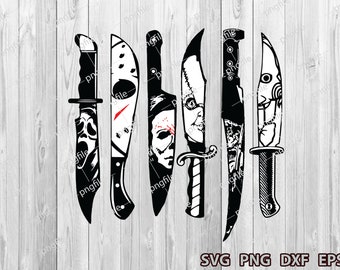 Bumper Stickers Horror Movie Knives Vinyl Decal Paper & Party Supplies ...