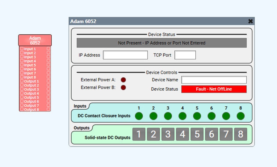 Plugin Q-SYS: Advantech Adam 6052 - Etsy France