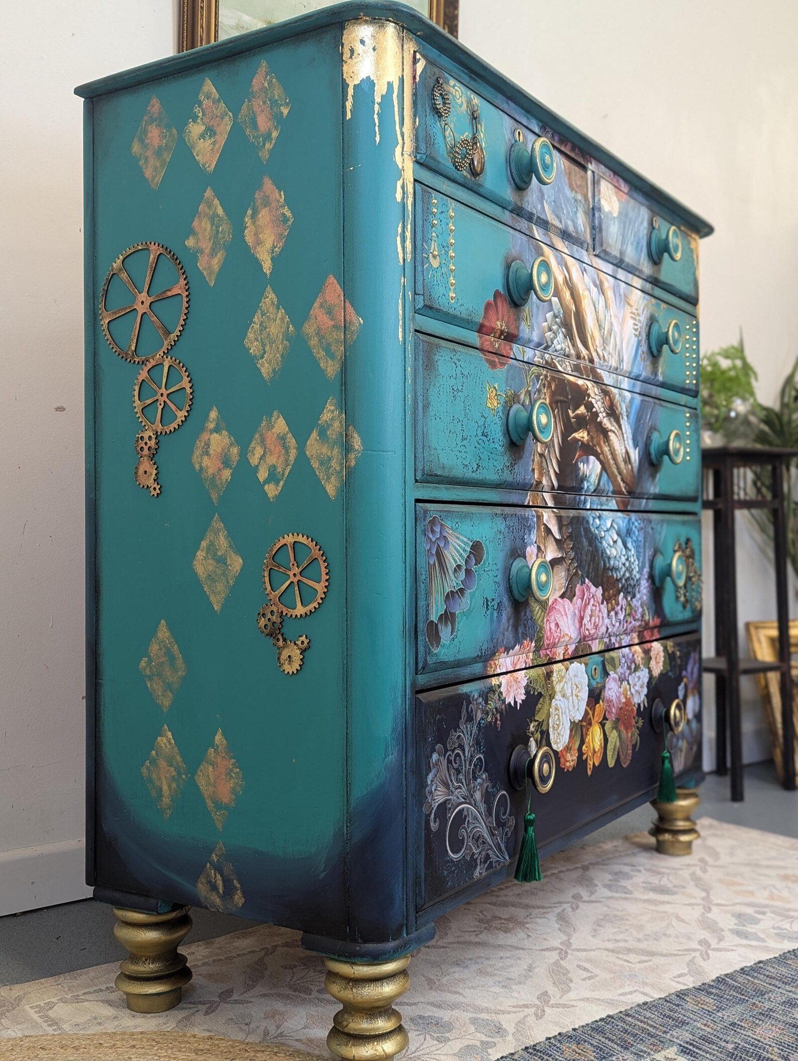 Large Chests of Drawers Sourced and Painted to Order. Steampunk ...
