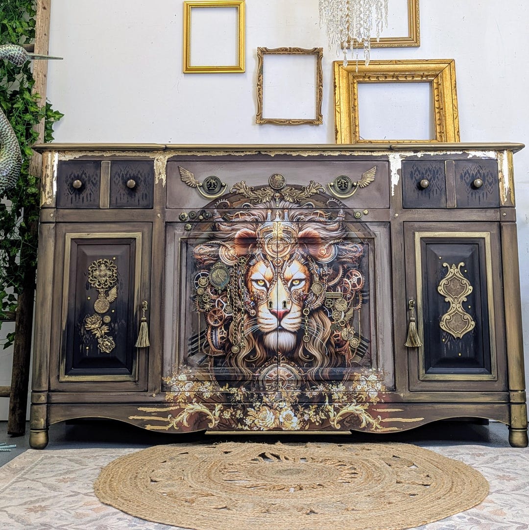 Large, Statement/themed Sideboards. Sourced, Upcycled and Painted to ...