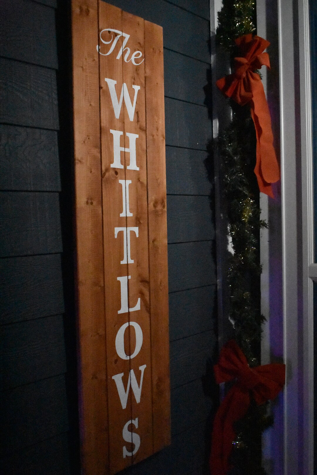 Personalized Family Name Plaque, Outdoor Name Plaque, Indoor Name ...