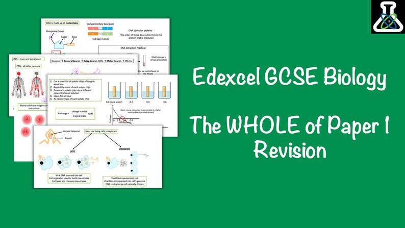 Edexcel GCSE Biology Complete Revision Powerpoint - Etsy UK