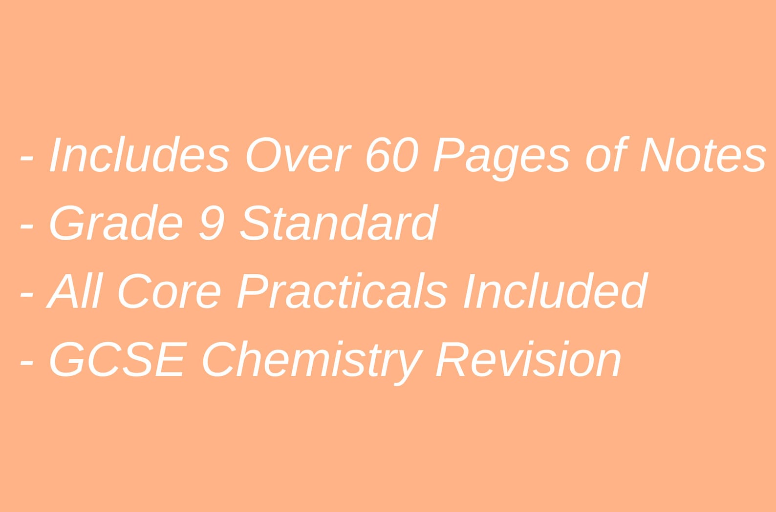 GCSE Chemistry Paper 1 and 2 Notes Bundle - Etsy