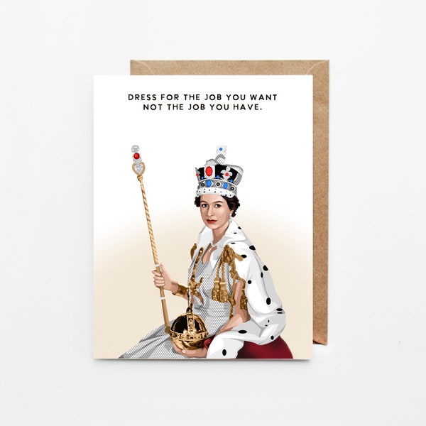Queen Elizabeth Thank You Cards - Etsy
