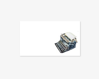 Typewriter Cards - Etsy