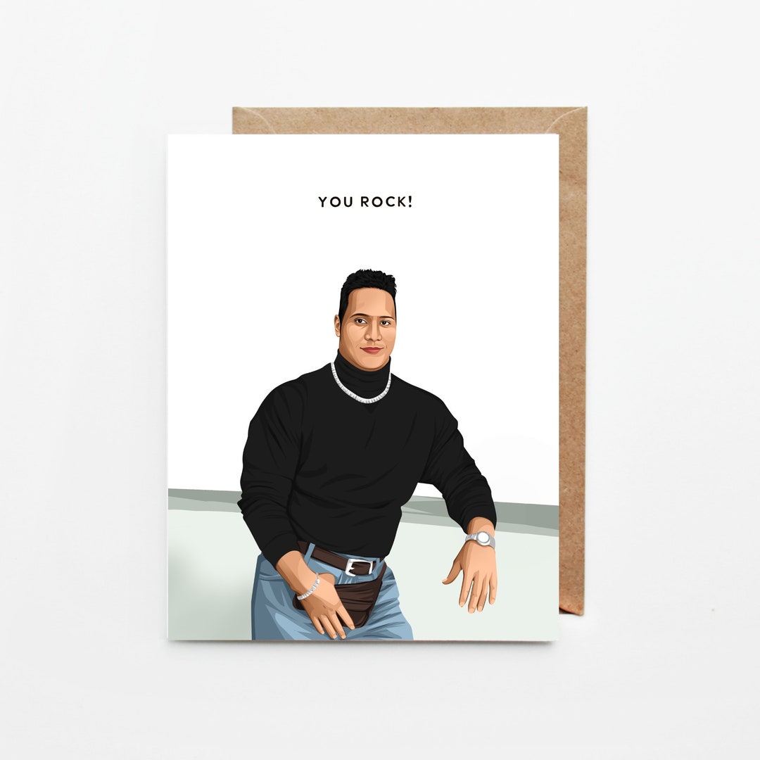Greeting Cards Inspired by the Rock - Etsy