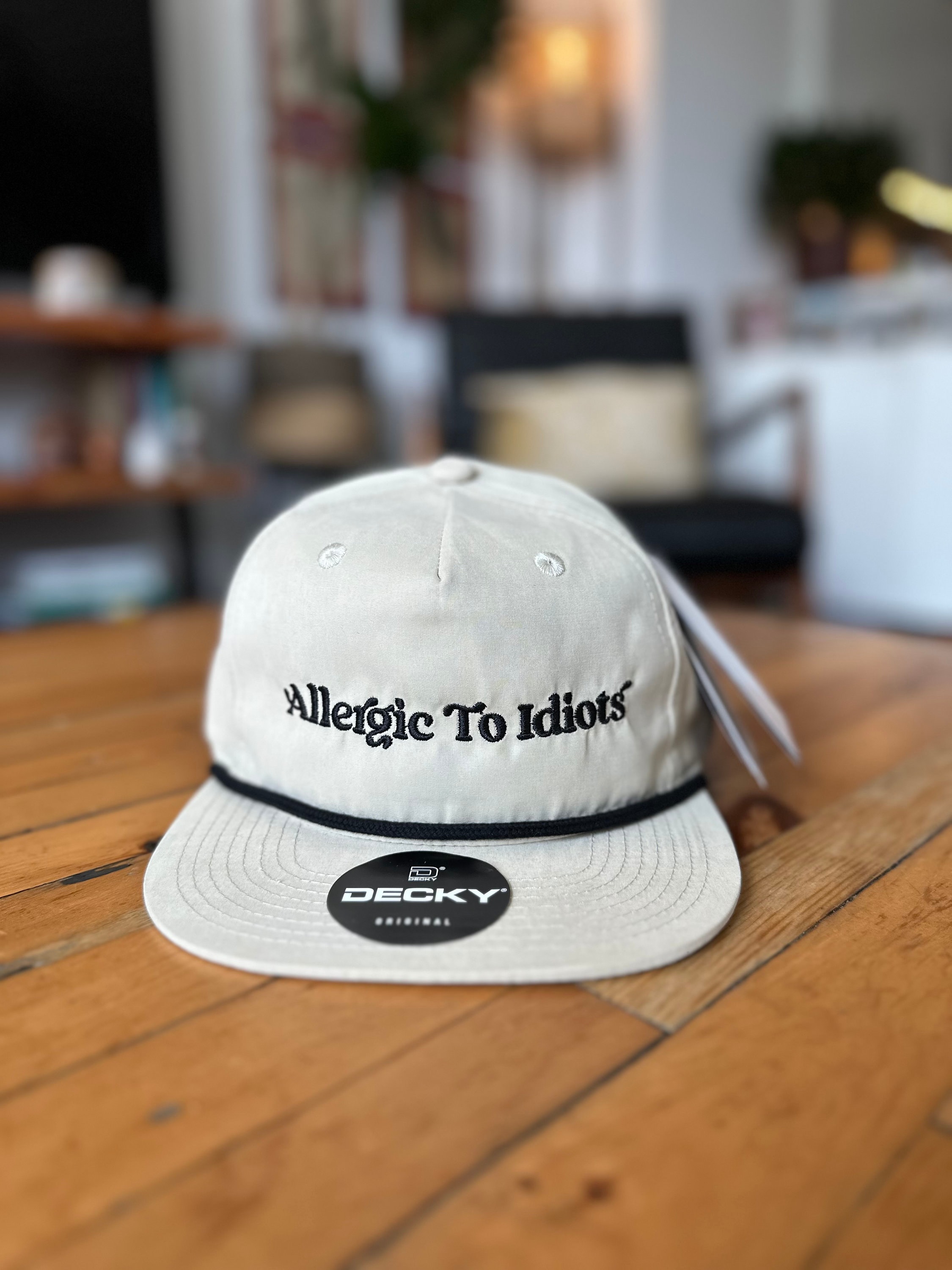Allergic to Idiots Biscuit, Everyday Soft Structured Hats, Trendy 5 ...