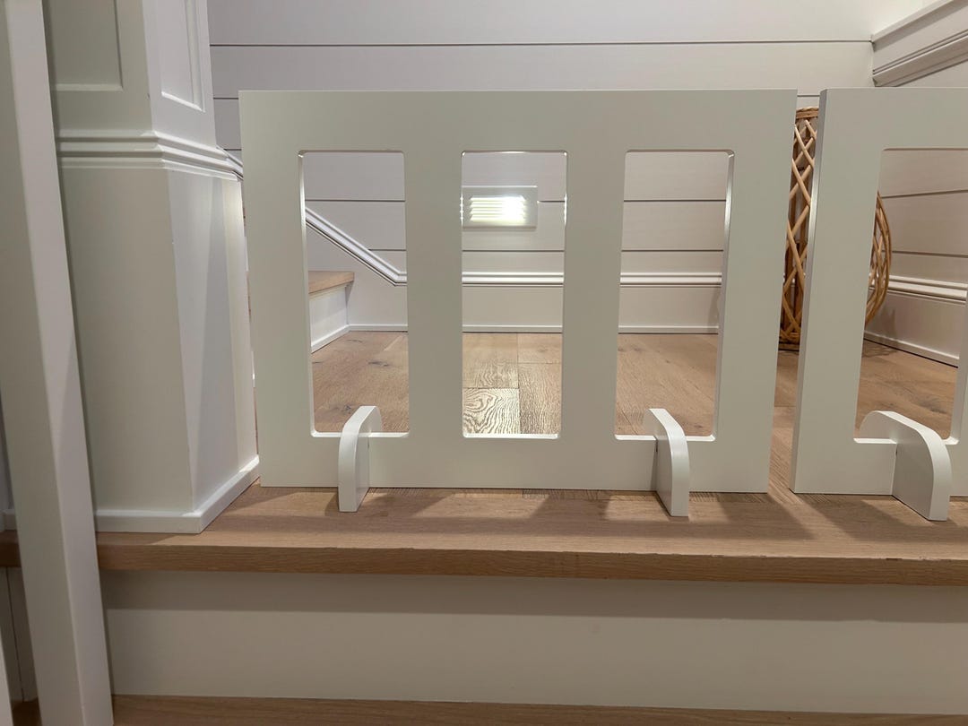 Custom Dog Gate This Gate Provides a Beautiful Aesthetic and Keeps Back ...