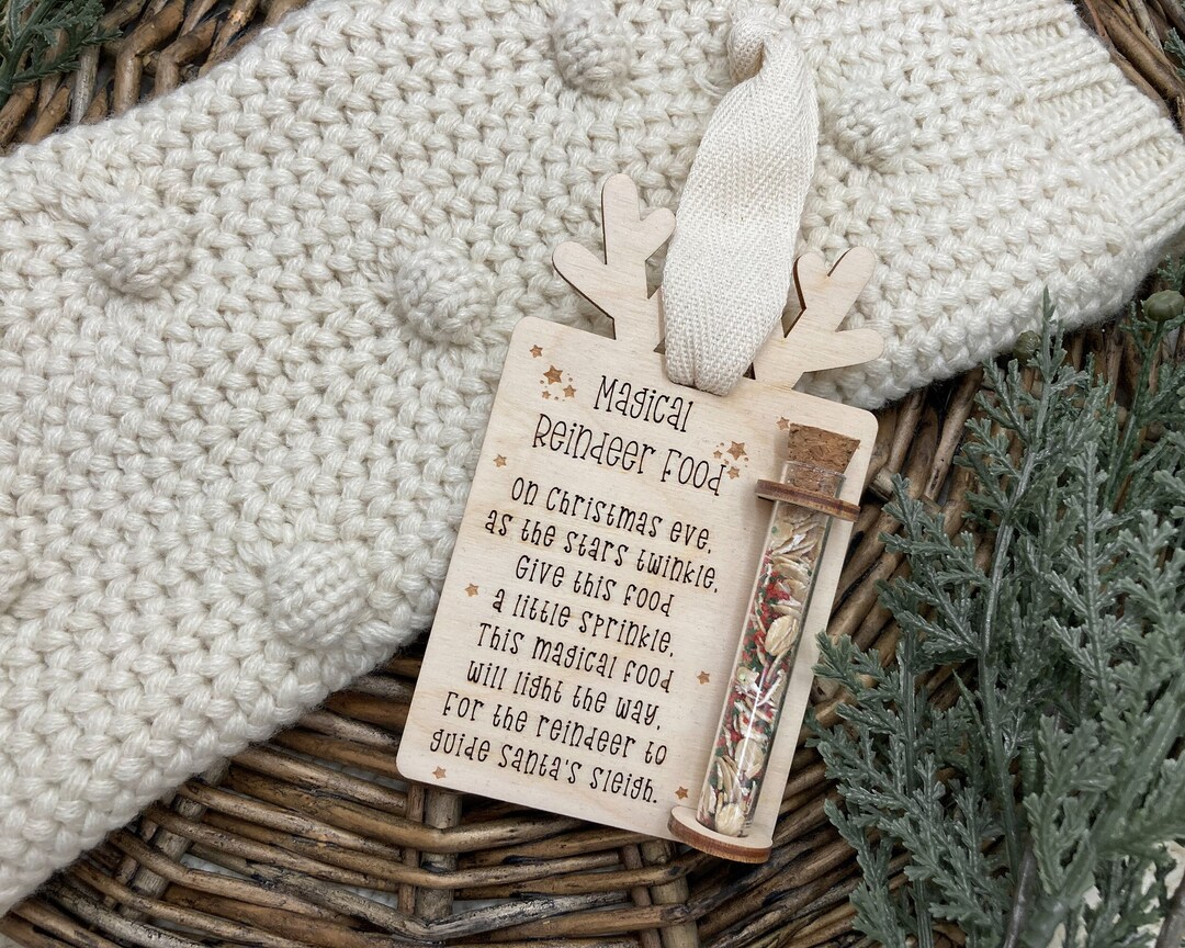 Magical Reindeer Food Ornament Christmas Magic Kids Christmas Activity ...