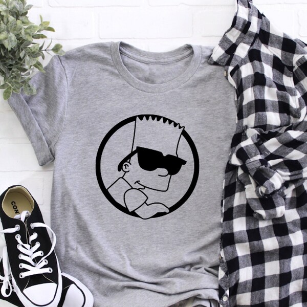 Bart the Simpson Shirt - Etsy