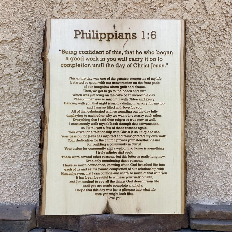 Bible Verse Wood - Etsy