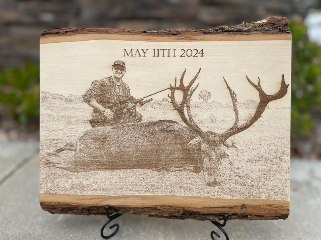 Hunting Memorial Custom Design Personalized Hunting Photo on Wood ...