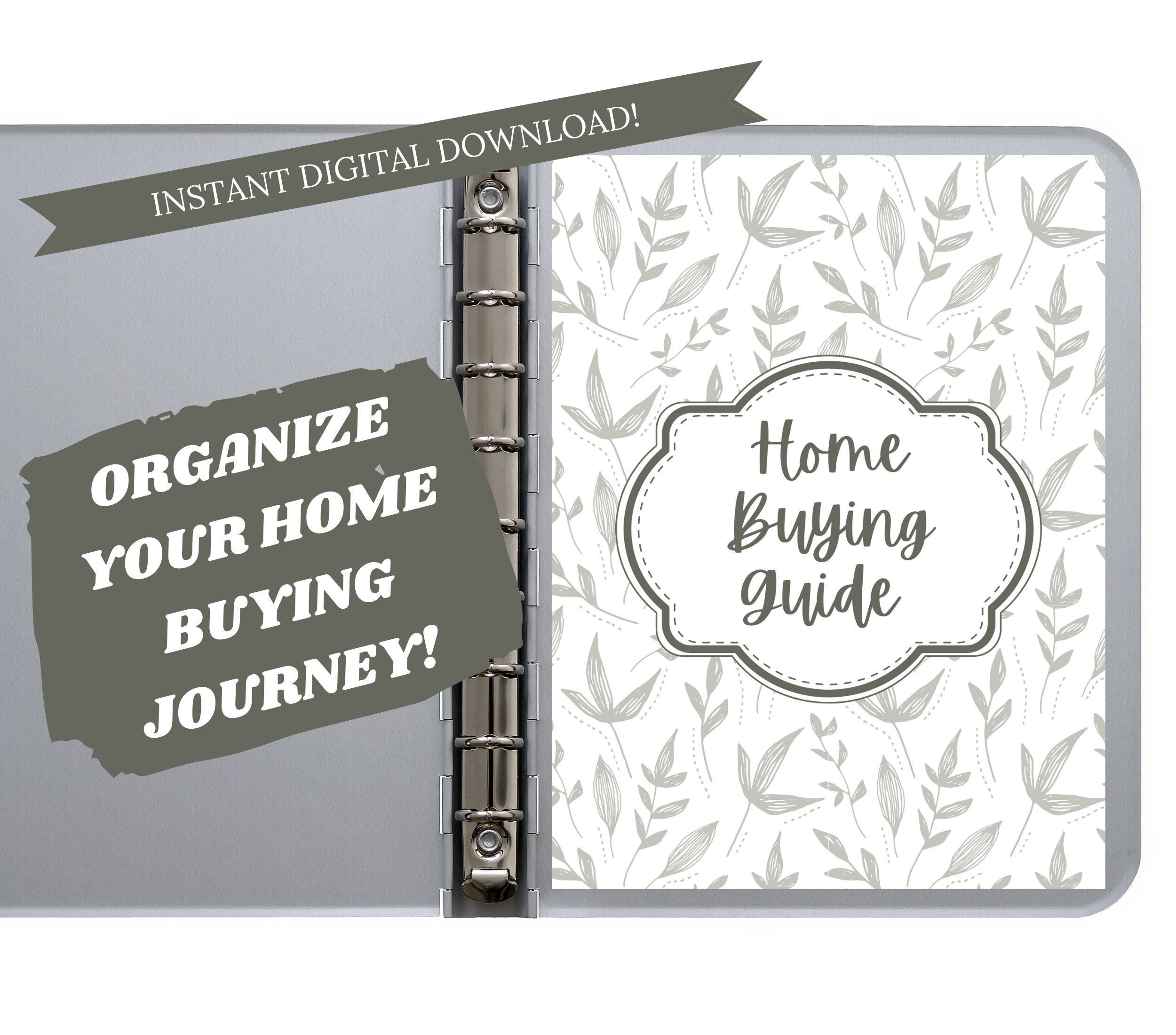 Home Buying Printable Guide — Home Ownership Instant Downloadable ...