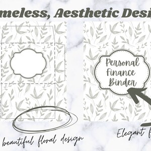 Finance Binder Printable — Complete 40 Set Personal Finance Journal - Etsy