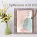 Ephesians 4:29 Digital Print for Office or Home - Digital Download - Etsy