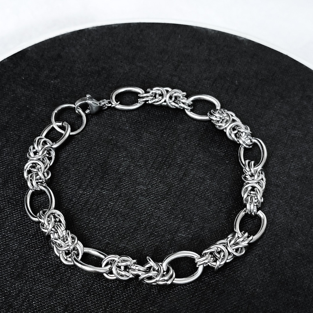 Grunge Bracelet Chunky Chain Mens Jewellery Gift. Y2K Goth - Etsy