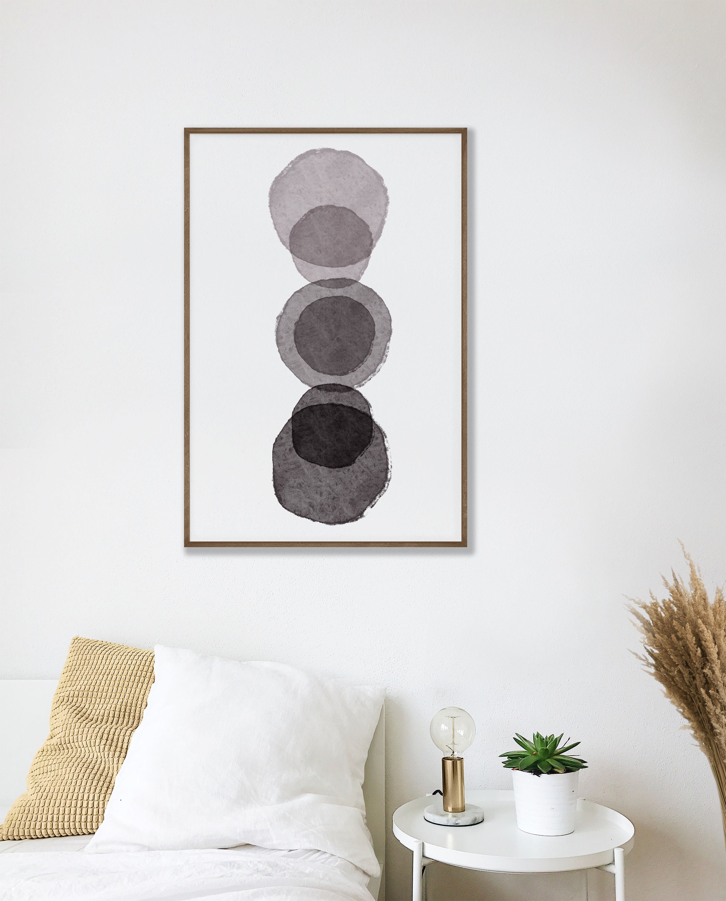 Contemporary Circle Art, Abstract Art, Contemporary Art Print ...