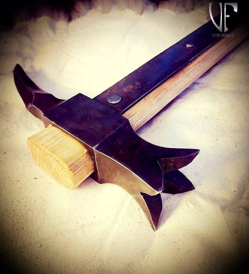 Warhammer, Medieval Warhammer, Battle Hammer - Etsy