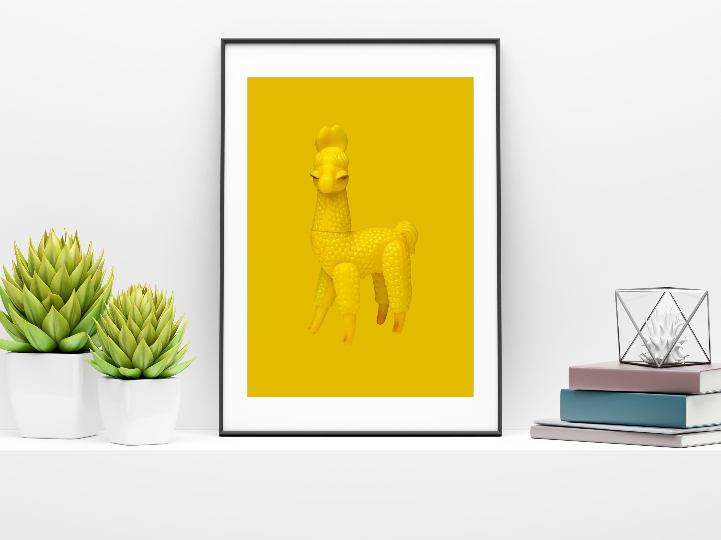 Vintage Llama Printable / Vintage Llama Wall Art / Vintage Wall Decor ...