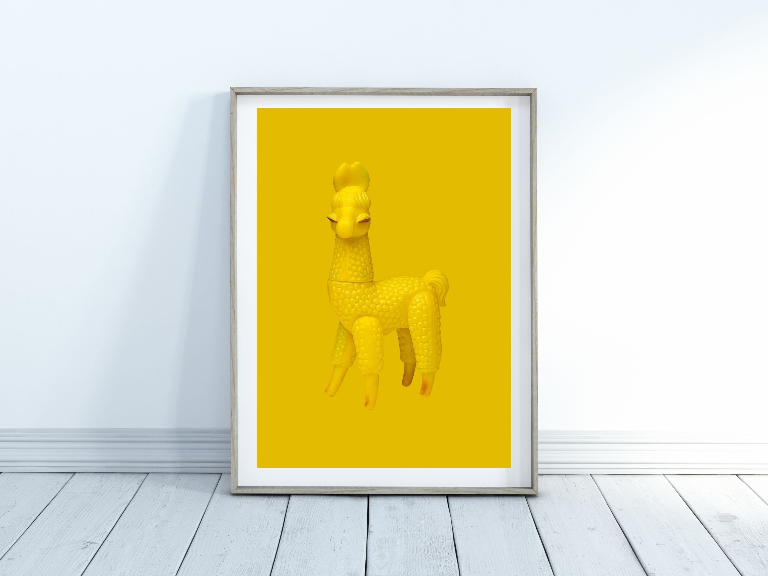 Vintage Llama Printable / Vintage Llama Wall Art / Vintage Wall Decor ...
