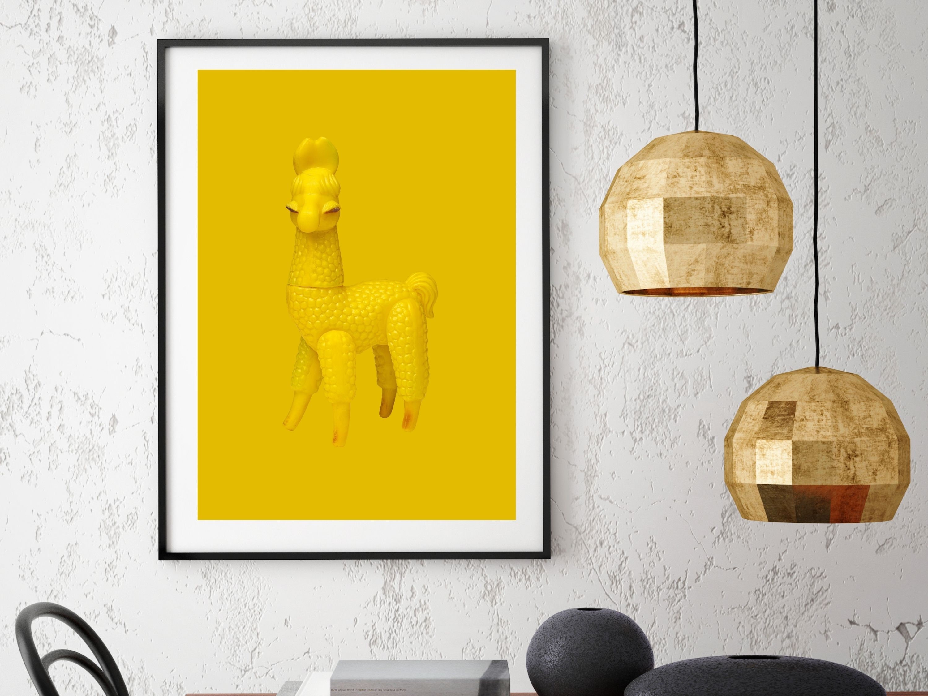 Vintage Llama Printable / Vintage Llama Wall Art / Vintage Wall Decor ...