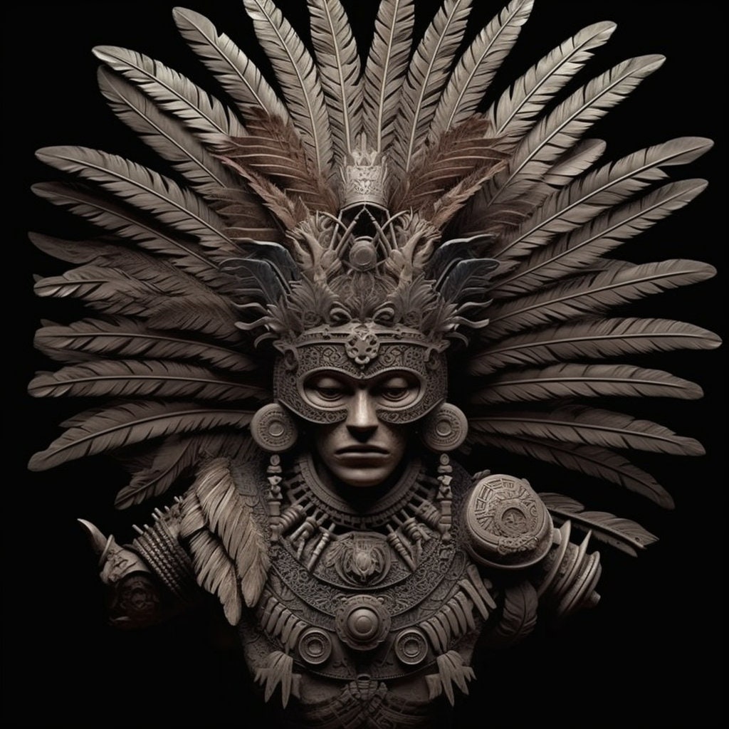 Mexican Aztec Warrior