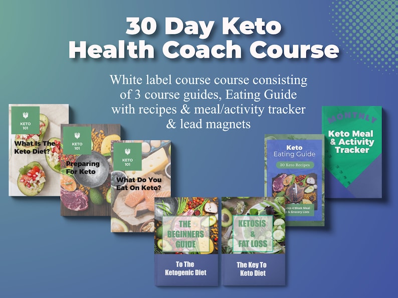 30 Day Keto Health Coach Course - Etsy