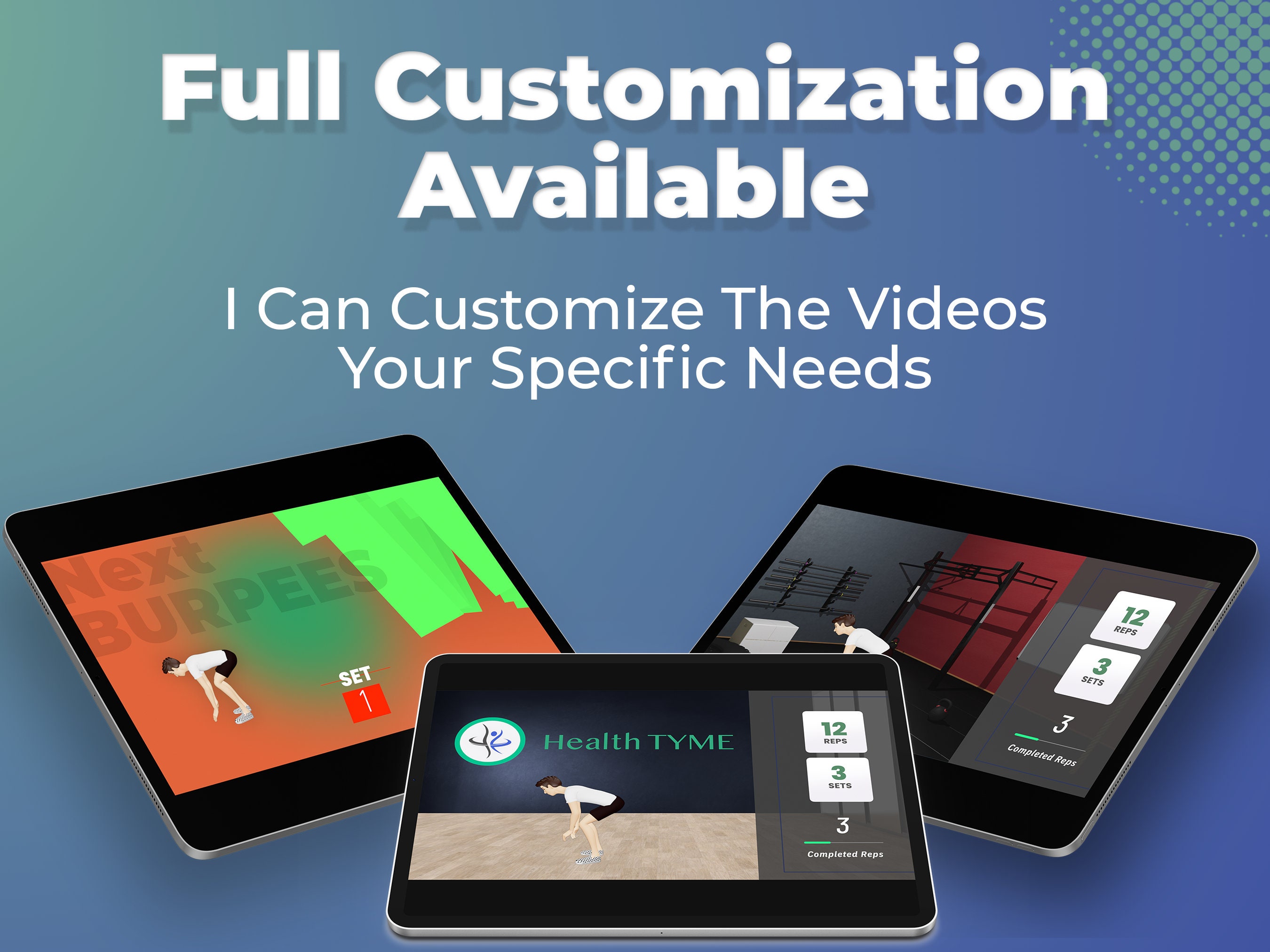 3D Female Character - Core Workout - Etsy