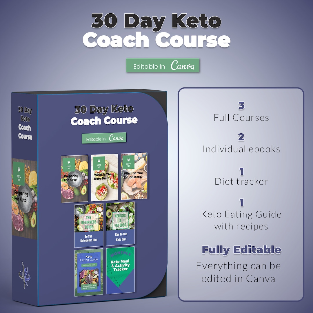 30 Day Keto Health Coach Course - Etsy