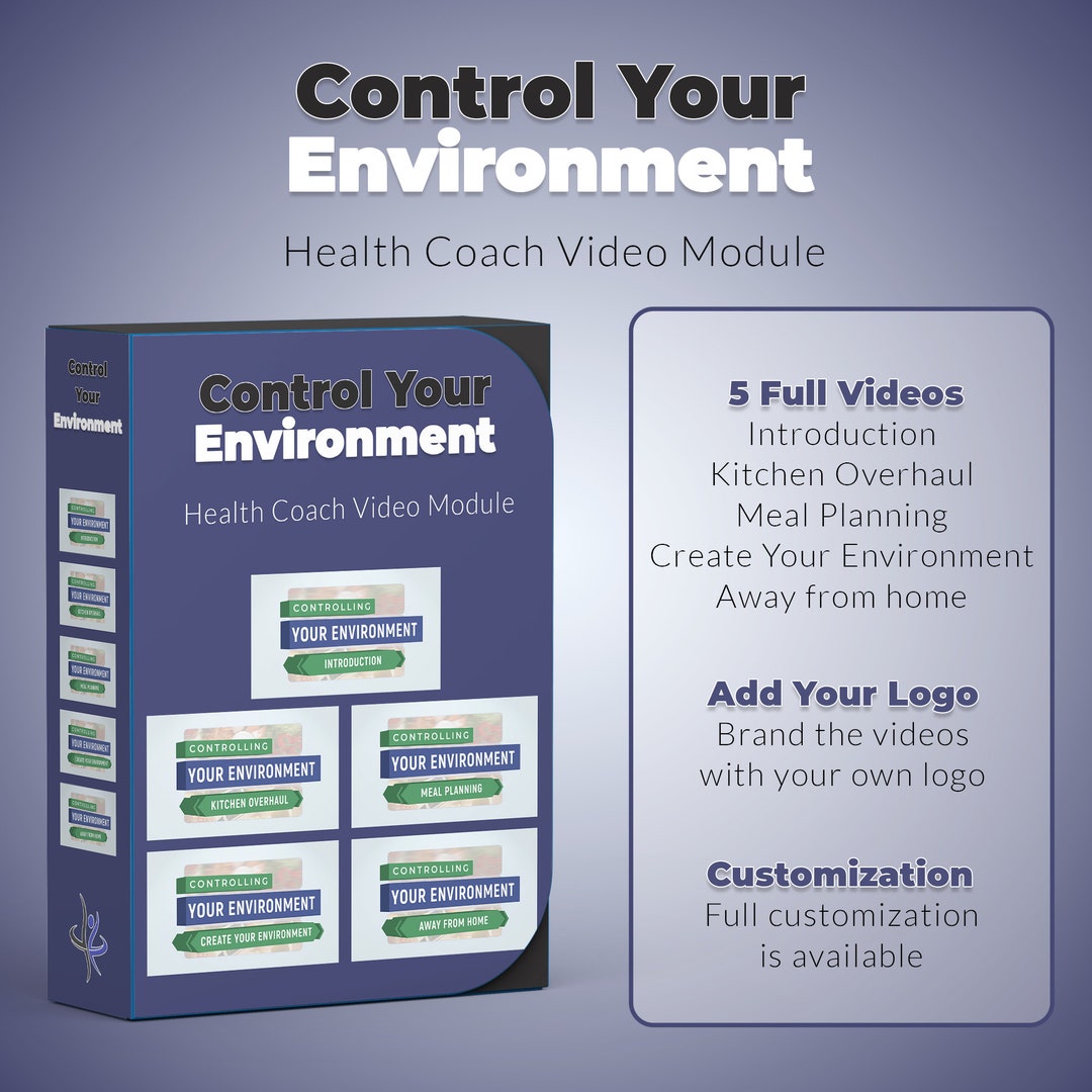 Controlling Your Environment - Client Education Video Bundle - Etsy