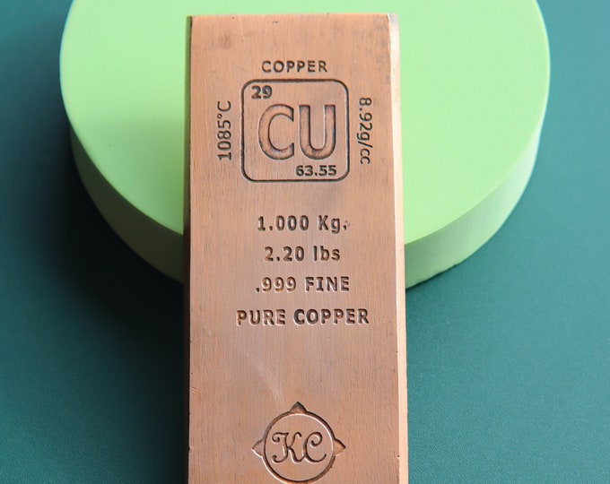 Pure Copper Bar - Periodic Table Element Design (2 Sizes ) - Etsy