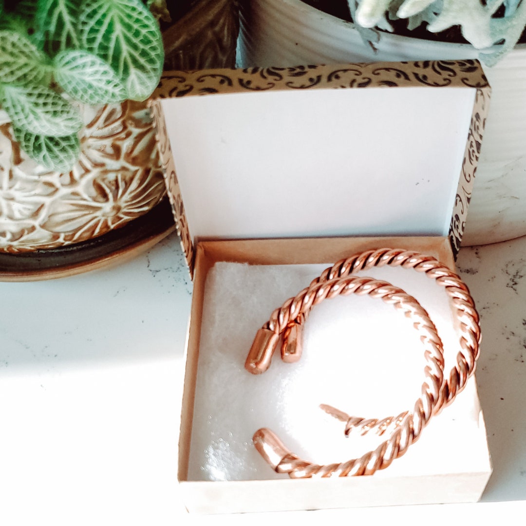 Pure Copper Cuff Bracelet - Etsy