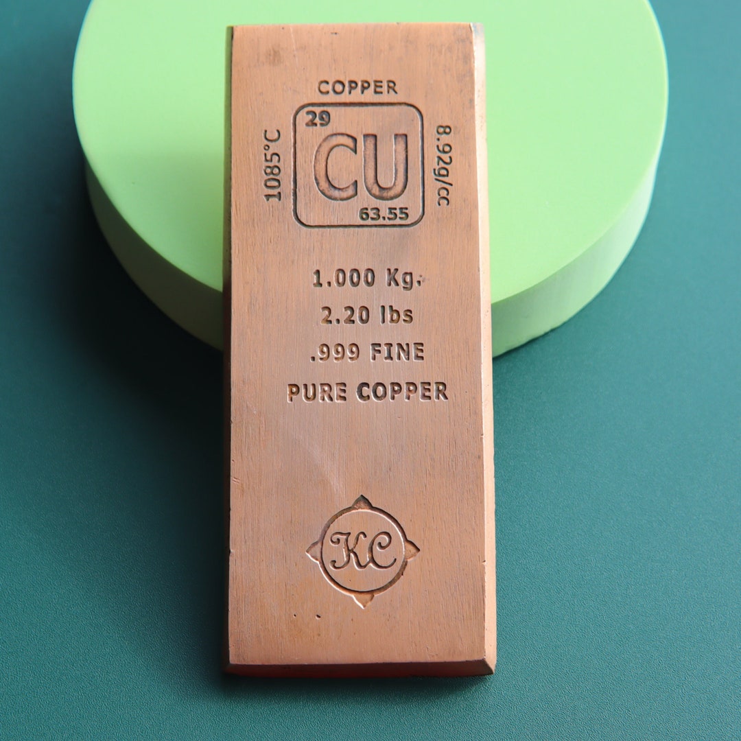 Pure Copper Bar - Periodic Table Element Design (2 Sizes ) - Etsy