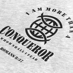 Conqueror Hoodie, Christian Apparel, Faith Based Christian Hoodie ...