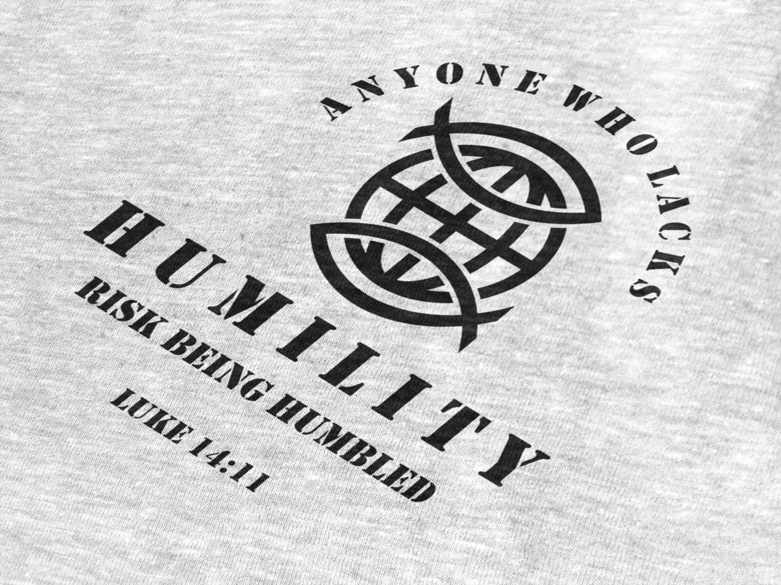 Humility Tee, Christian Short Sleeve Shirt, Faith Based Apparel ...