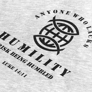 Humility Tee, Christian Short Sleeve Shirt, Faith Based Apparel ...