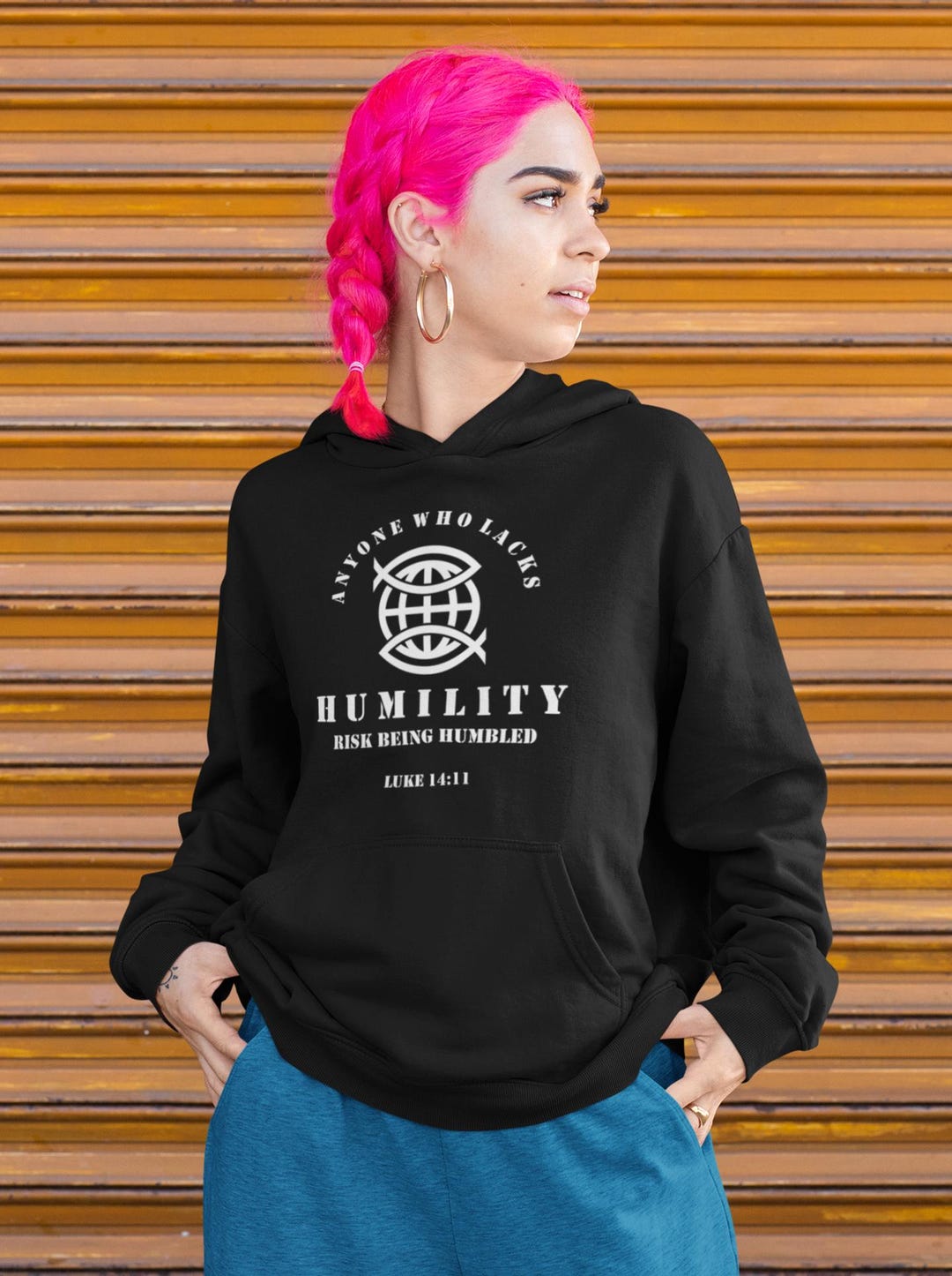 Humility Hoodie, Christian Apparel, Faith Based Christian Hoodie ...