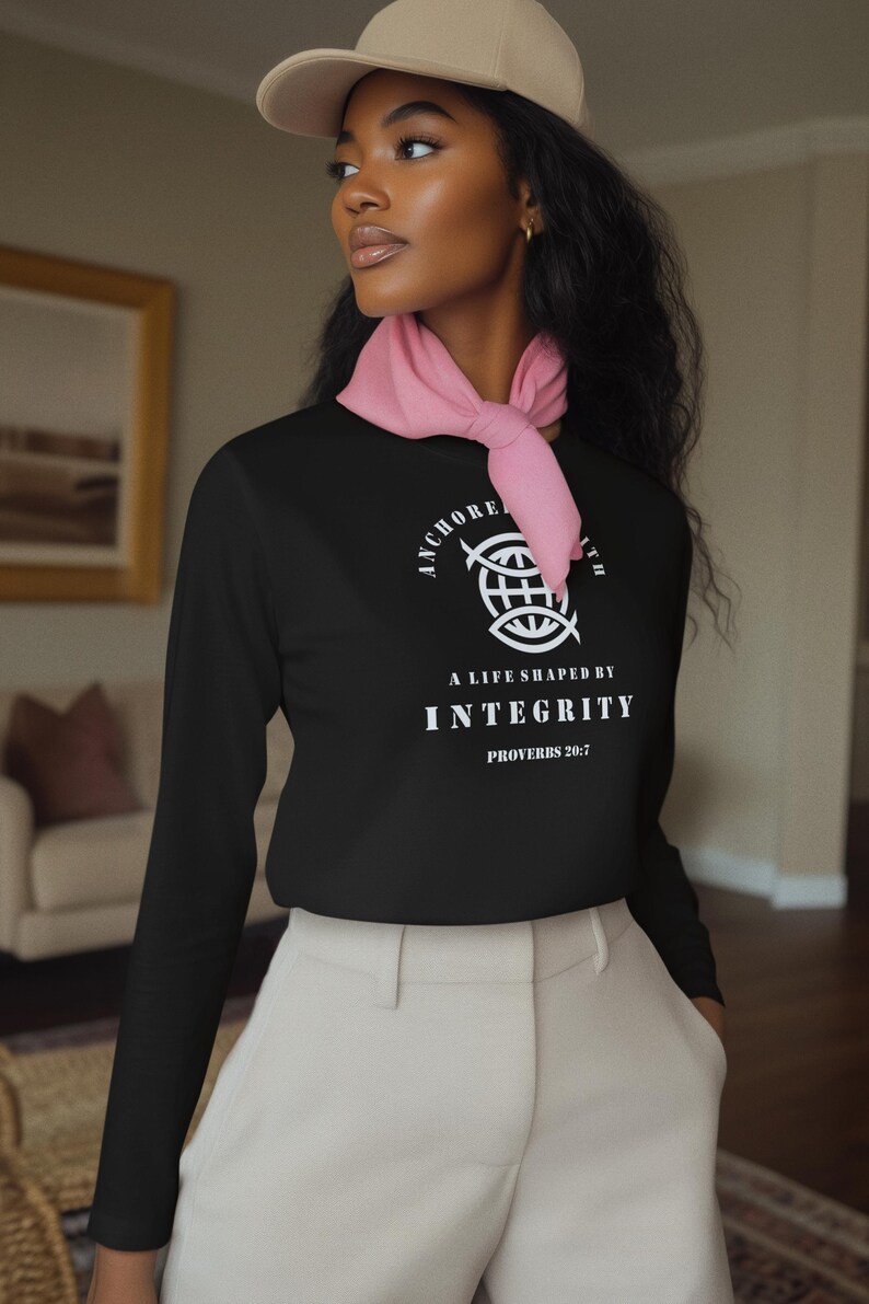 Integrity LS Tee, Christian Long Sleeve Shirt, Faith Based Apparel ...