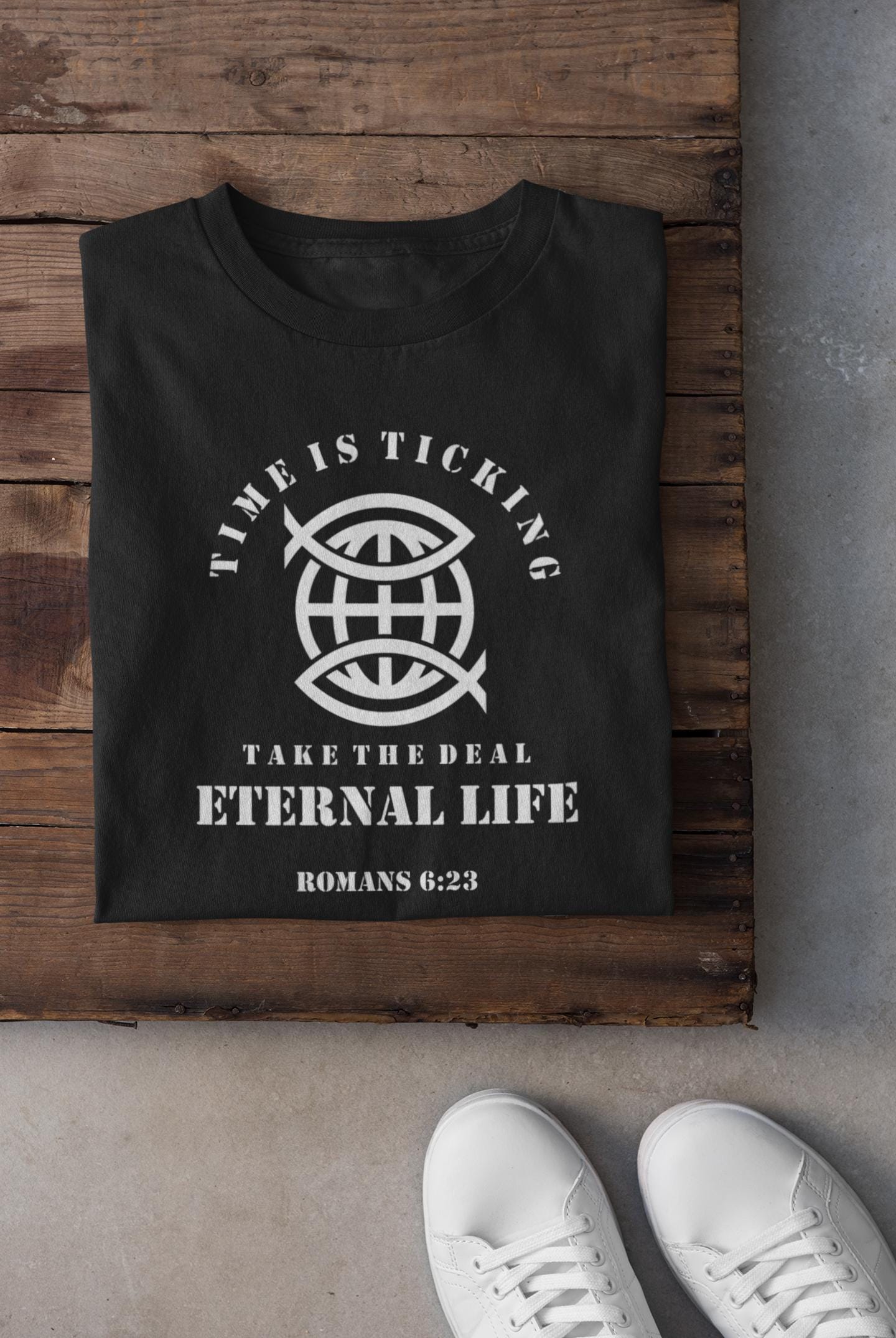 Eternal Life Tee, Christian Short Sleeve Shirt, Faith Based Apparel ...