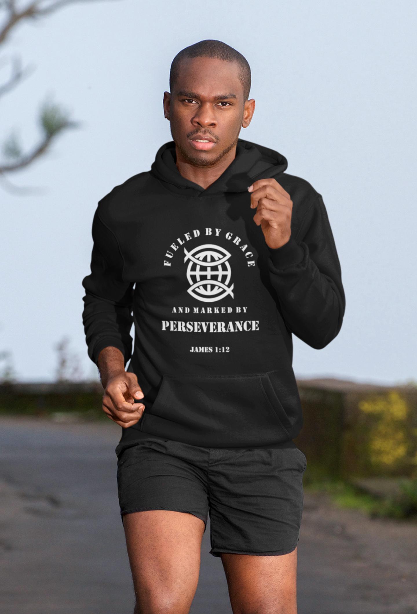 Perseverance Hoodie, Christian Apparel, Faith Based Christian Hoodie ...