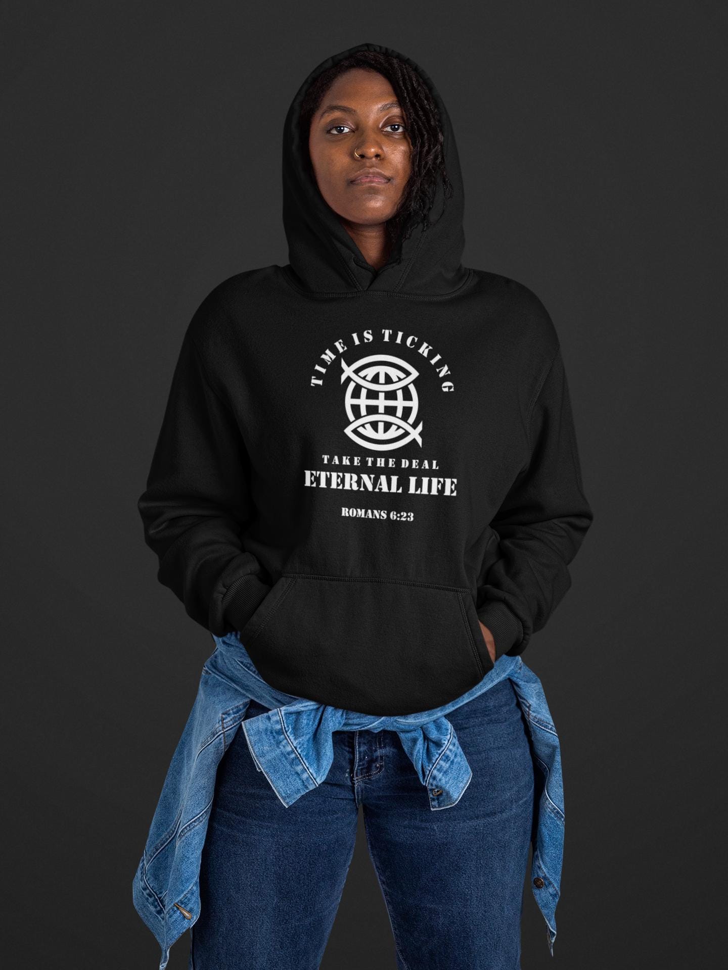 Eternal Life Hoodie, Christian Apparel, Faith Based Christian Hoodie ...