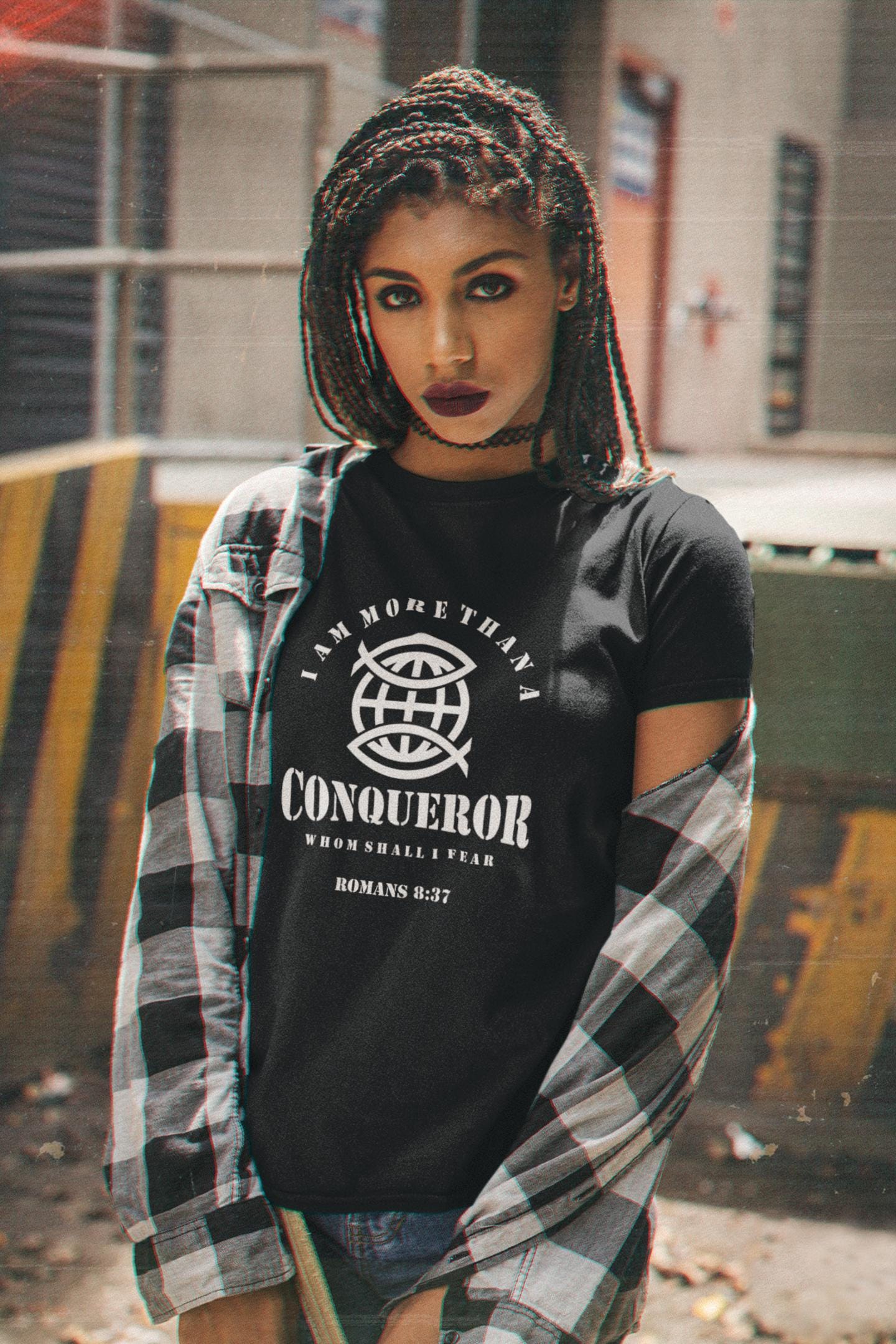 Conqueror Tee, Christian Short Sleeve Shirt, Faith Based Apparel ...