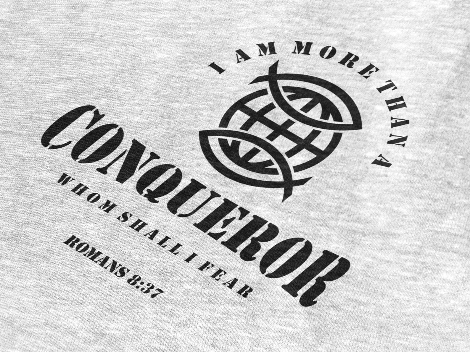 Conqueror Hoodie, Christian Apparel, Faith Based Christian Hoodie ...