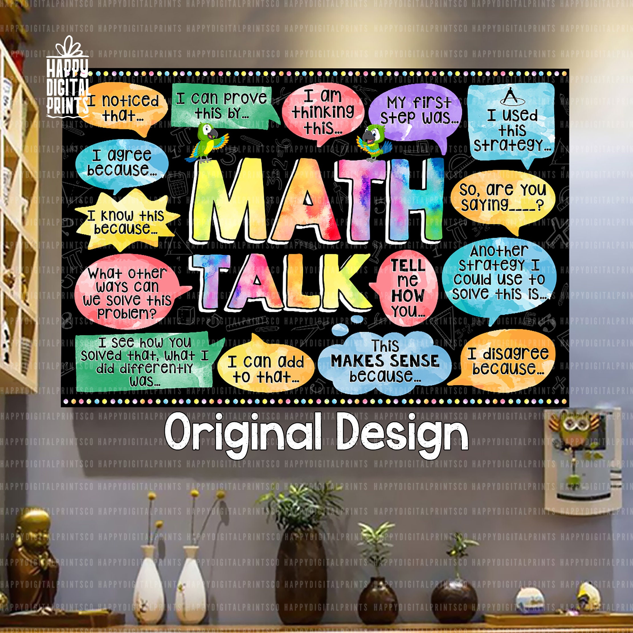 Math Classroom Posters Printable