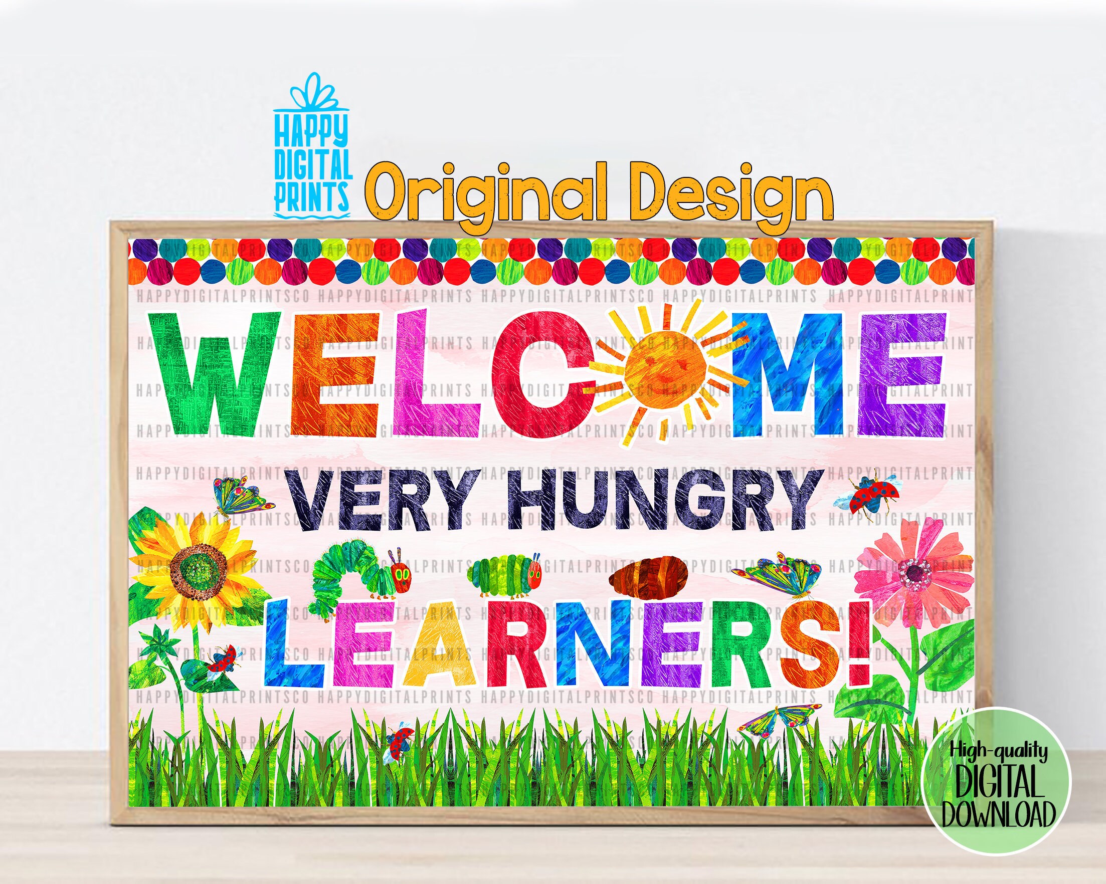 Classroom Decor Welcome Printable Poster Classroom Sign | Etsy